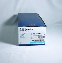 BD Vacutainer Push Button Blood Collection Set, 23 Gauge 3/4 Inch ...