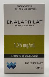 ENALAPRILAT INJ, USP SINGLE-USE VIAL 1.25MG/ML 1ML
