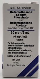BETAMETHASONE SOLUSPAN 6MG/ML 5ML MDV