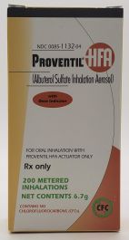 PROVENTIL HFA INHALER 6.7GM