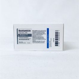 GENTAMICIN INJ, USP MDV 40MG/ML 80MG 2ML