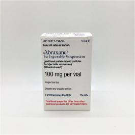 ABRAXANE PACLITAXEL PROTEIN-BOUND 100MG INJ SDV 50ML