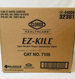 Surface Disinfectant Cleaner Clorox Healthcare® EZ-Kill® Premoistened ...