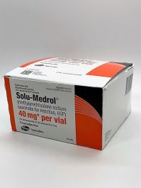 SOLU-MEDROL FOR INJ, USP 40MG SDV 1ML