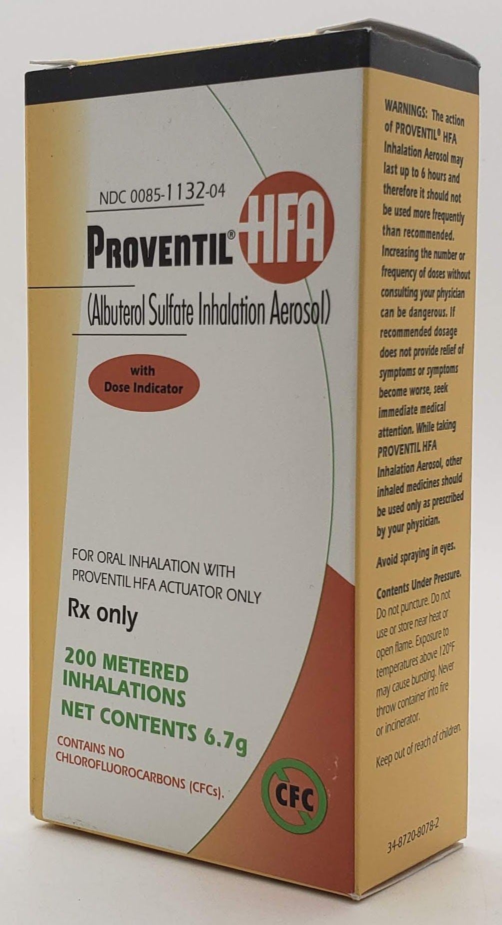 proventil inhaler use