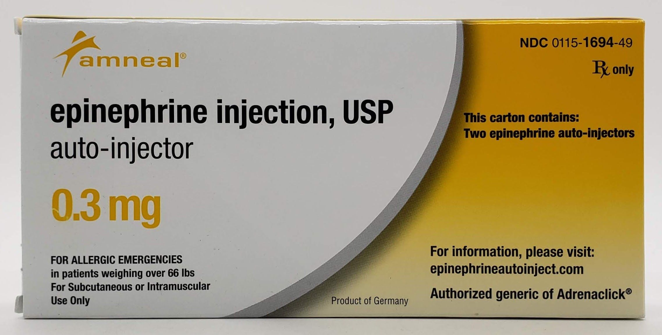 epinephrine bnf