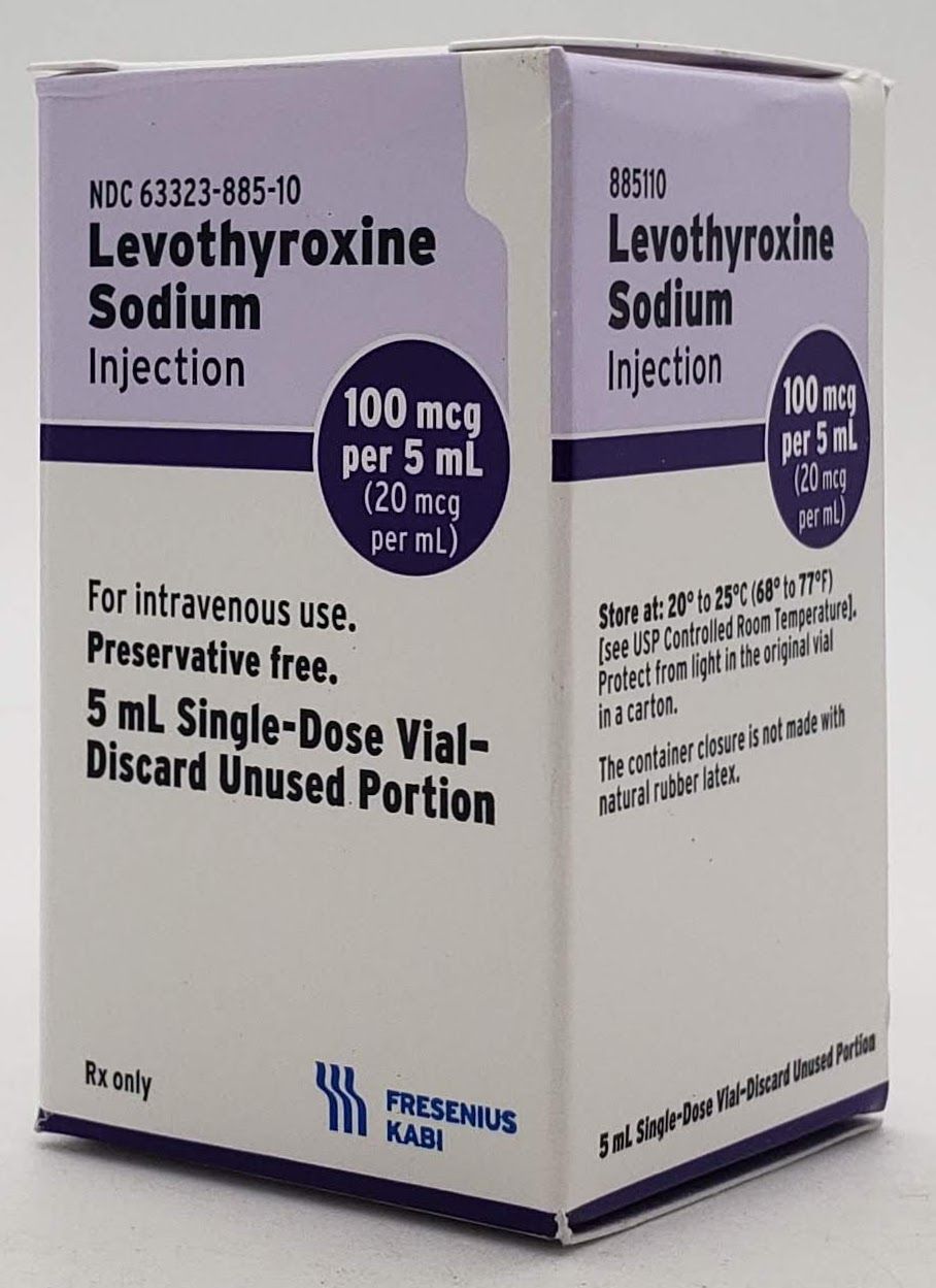 levothyroxine box