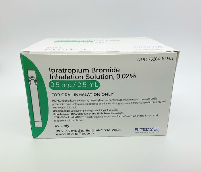 ipratropium nebulizer dose